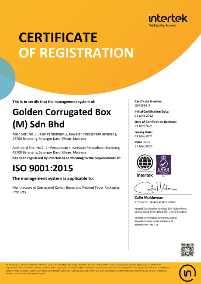 Corrugated Box Carton Box Supplier Malaysia - Box Packaging Supplier